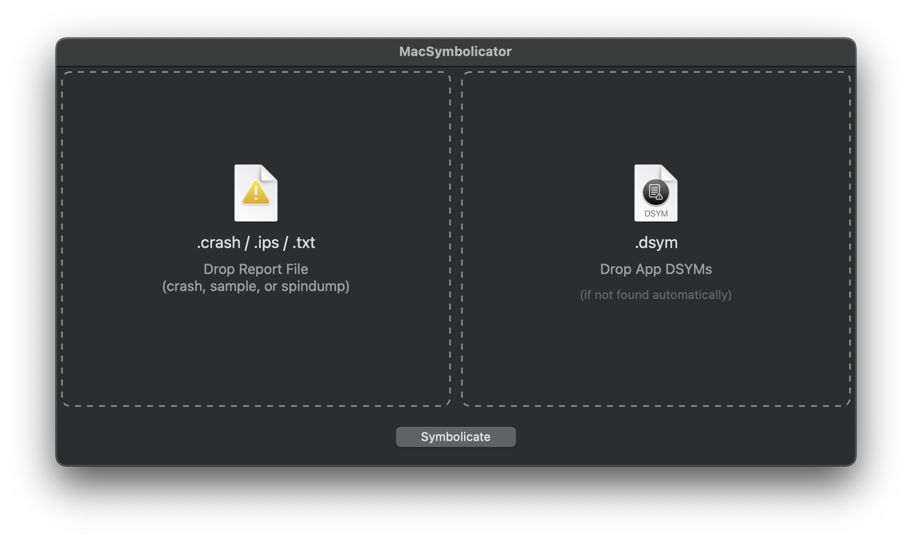Symbolicate crash logs with Xcode - SwiftLee