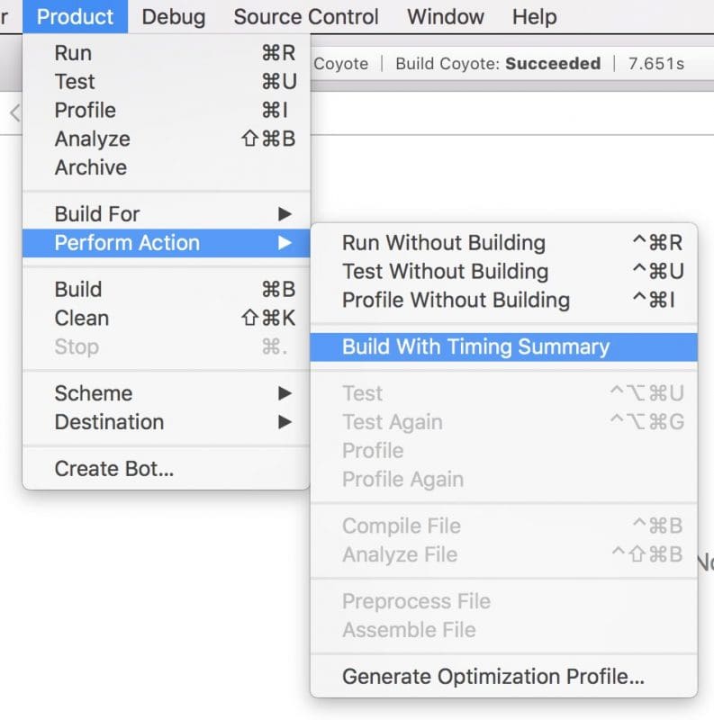 Build performance analysis for speeding up Xcode builds - SwiftLee