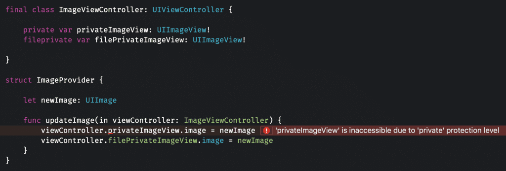 Fileprivate vs private in Swift: The differences explained - SwiftLee