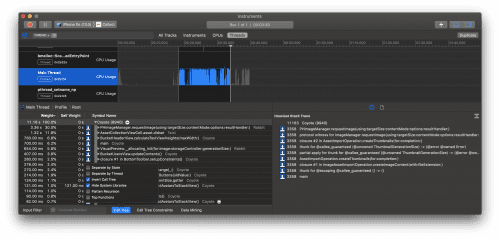 Xcode Instruments Usage To Improve App Performance