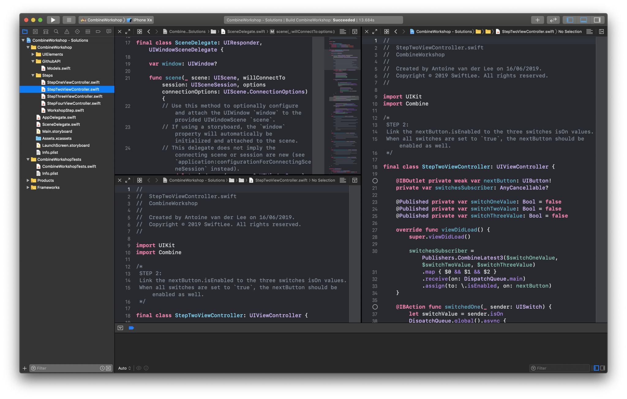 Mastering the assistant editor in Xcode 11 - SwiftLee