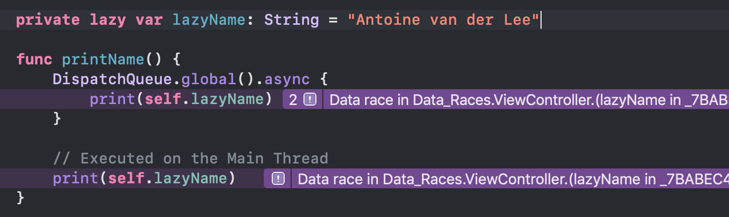 Thread Sanitizer Explained Data Races In Swift Swiftlee