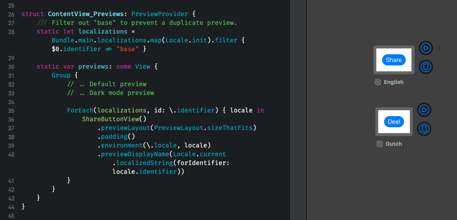 SwiftUI Previews: Validating views in different states - SwiftLee