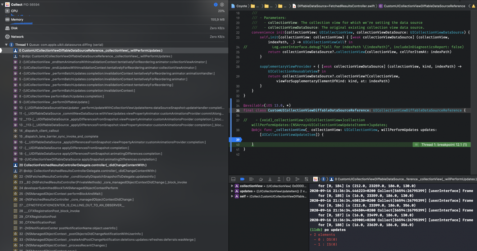 How-to use Diffable Data Sources with Core Data - SwiftLee