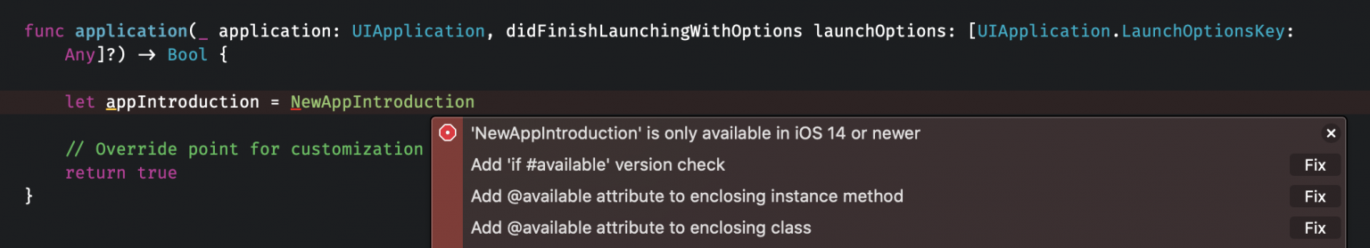 How To Use The Available Attribute In Swift Swiftlee