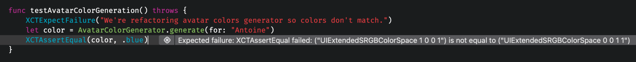 XCTExpectFailure: Expected test failures explained with code examples