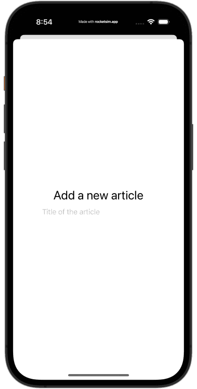 Sheets In Swiftui Explained With Code Examples Swiftlee