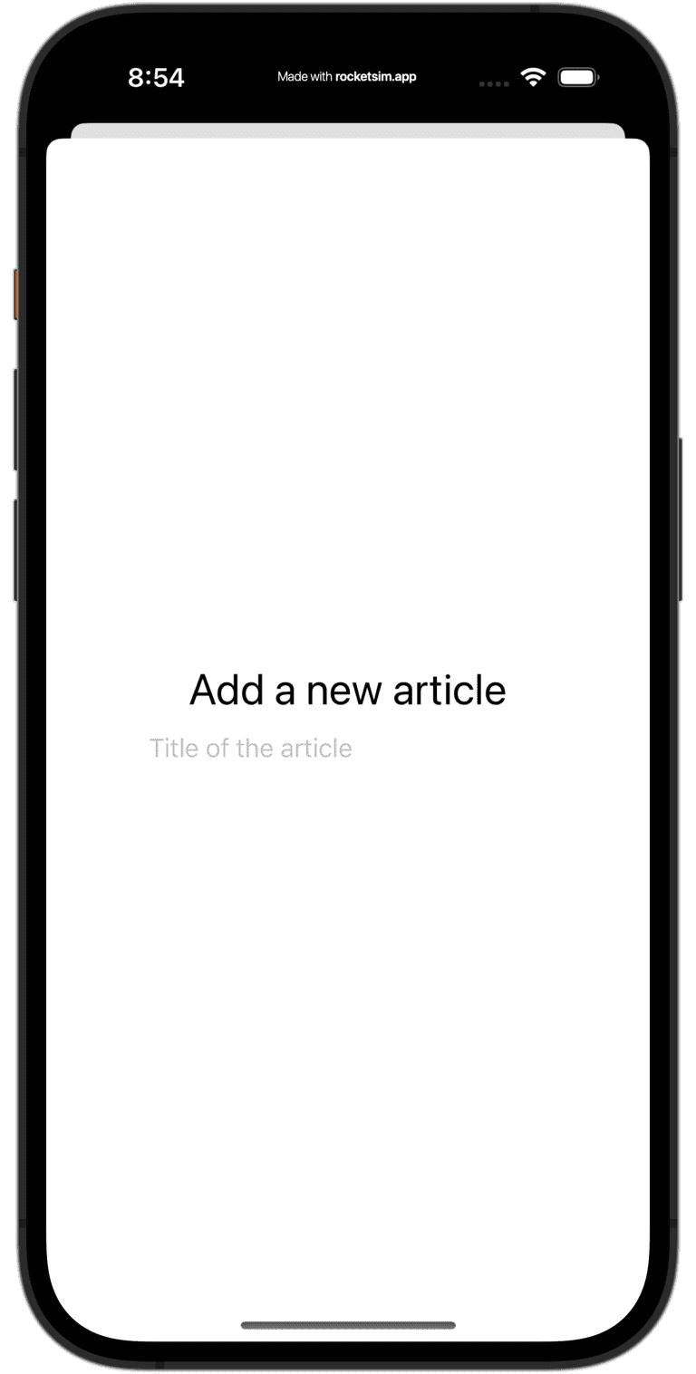 Sheets In Swiftui Explained With Code Examples Swiftlee