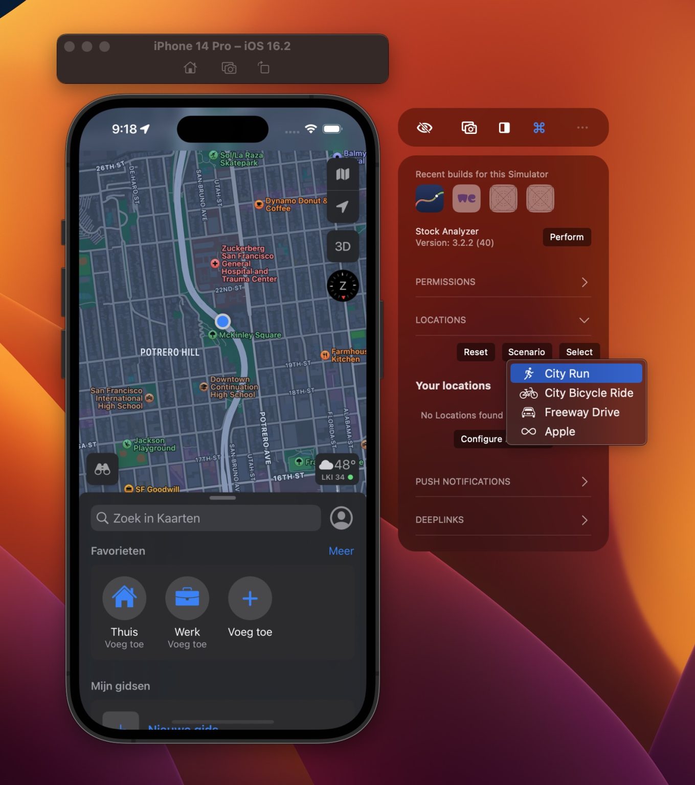 Location Simulation in Xcode's Simulator - SwiftLee
