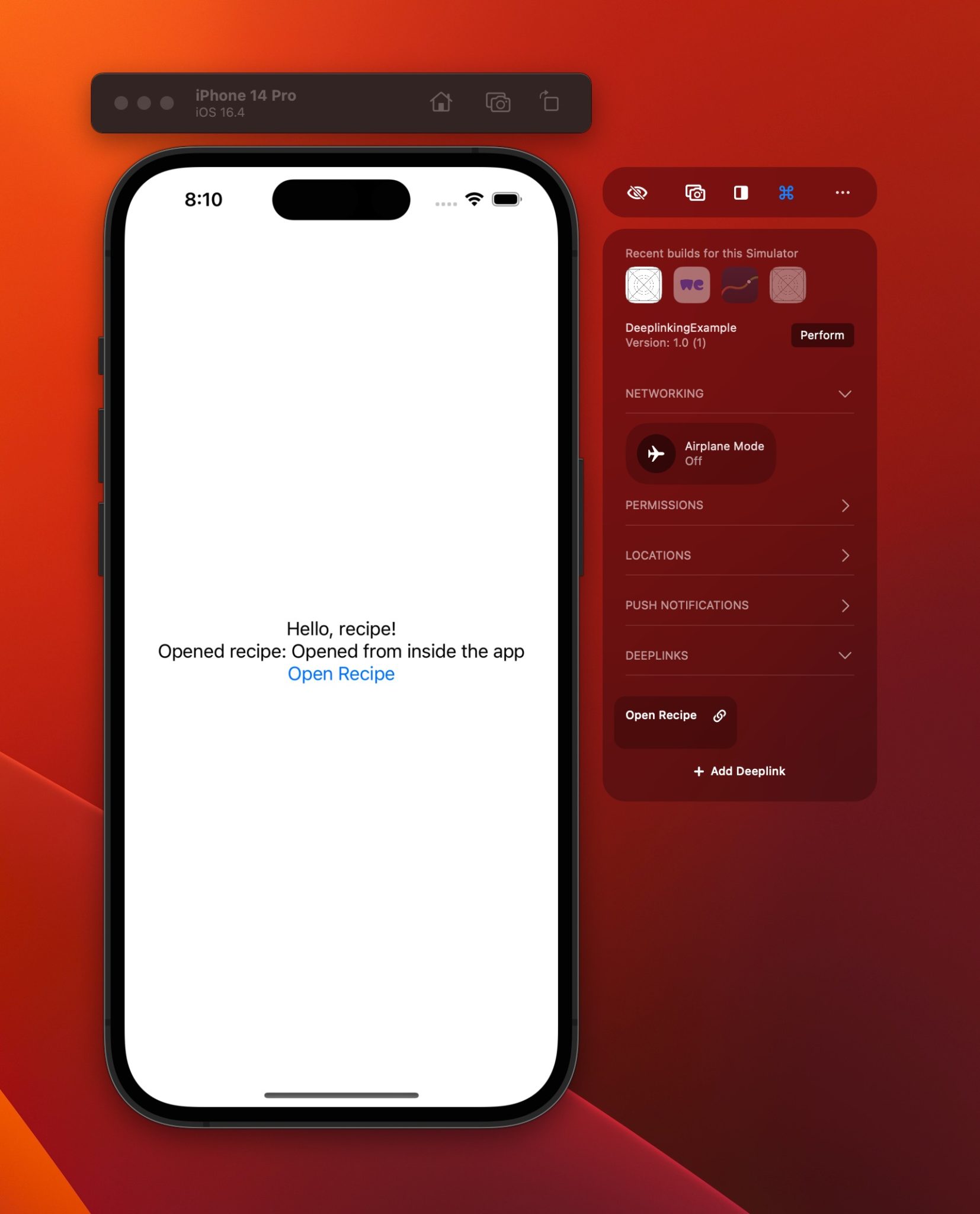 Deeplink URL handling in SwiftUI - SwiftLee