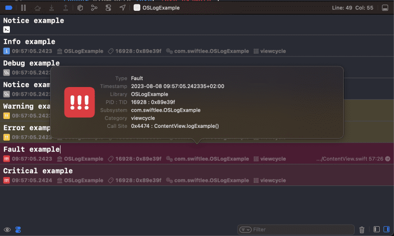 Xcode Debug Console Tour Exploring All Options Swiftlee