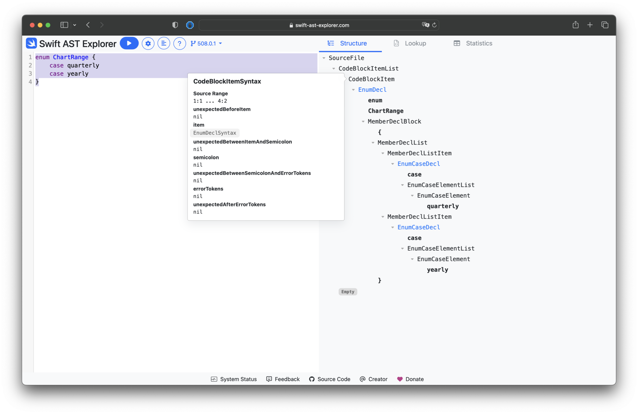 Swiftsyntax Parse And Generate Swift Source Code Swiftlee