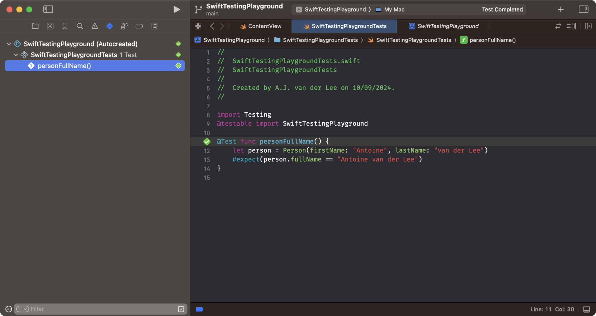 Swift Testing: Writing a Modern Unit Test