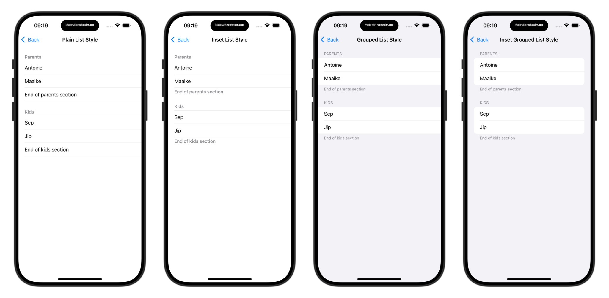 SwiftUI Lists: Present rows of data explained with code examples